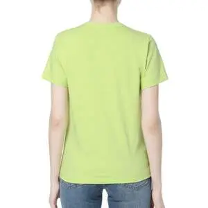 Play Comme Des Garcon Short Sleeve T-shirt With Heart Applique - Green