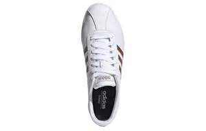 Adidas Courtset Metallic Stripe Sneakers - White/gold