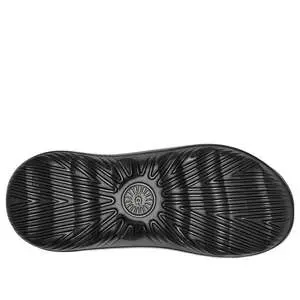 UGG Embossed Logo Slip-on Slides - Black