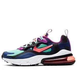 Nike Max 270 React Sneakers - Blue Void/black/kinetic