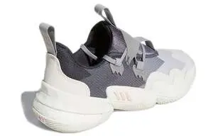 Adidas Trae Young 1 Low Top Sneakers - White/grey