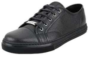 Gucci Pebbled Nappa Leather Low-top Sneakers