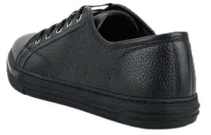 Gucci Pebbled Nappa Leather Low-top Sneakers