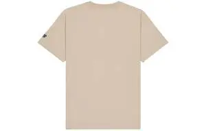 NEW BALANCE Small Nbsc Graphic T-shirt Asia Sizing 'beige Navy - Beige/navy
