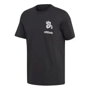Adidas X Disney Goofy Crossover Logo Short Sleeve T-shirt