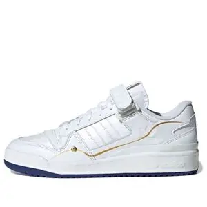 Adidas Originals Forum 84 Low Sneakers - White/blue