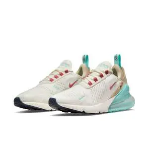 Nike Max 270 Athletic Sneakers - White/blue/red