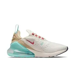 Nike Max 270 Athletic Sneakers - White/blue/red