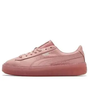 PUMA Basket Platform Core Low Top Sneakers - Pink