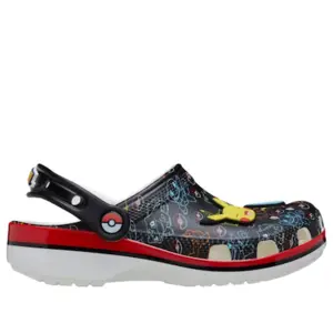 CROCS Classic Clog "pokémon Starters - Black