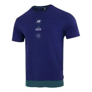 Adidas Alphabet Logo Casual Short Sleeve Tee - Multi-color
