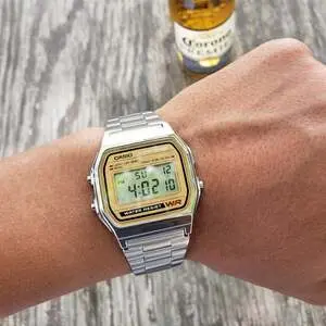Casio Stainless Steel Digital Watch