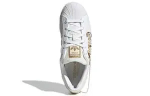 Adidas Originals Superstar Skate Shoes With Embellished Detail - White