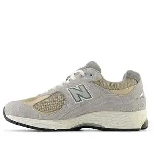 NEW BALANCE 2002r Lace Up Sneakers - Grey/yellow