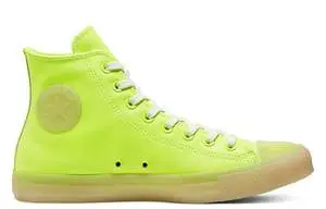 CONVERSE Chuck Taylor All Star High Top Neon Leather Sneakers