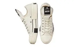 CONVERSE Rick Owens X Drkshdw Drkstar Chuck 70 Low Top "egret - White