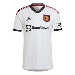 Adidas Manchester United Fan Edition V-neck Short Sleeve Soccer Jersey - Default Color