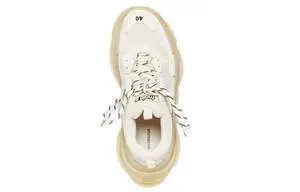 Balenciaga Triple S Sneaker Clear Sole - Cream