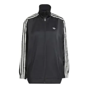 Adidas Satin Ruffle Track Jacket