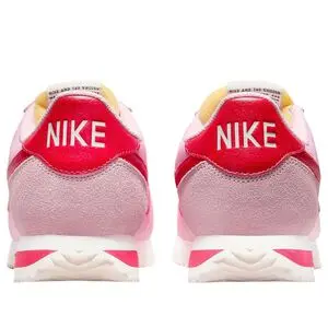Nike Cortez Athletic Sneakers - Medium Soft Pink/red/white