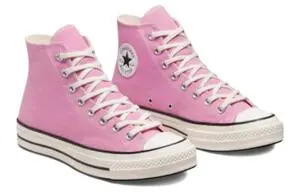 CONVERSE Chuck 70 High Top Vintage Canvas Sneakers - Pink