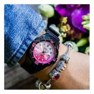 Casio Quartz Water Resistant Sports Analog Watch - Pink