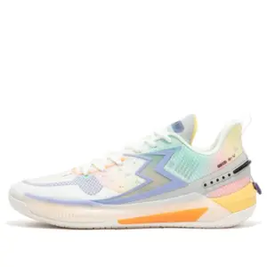 361 DEGREES Big3 5.0 Quick 'wind Rises' Athletic Sneakers - White/purple