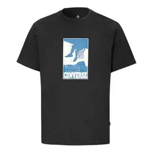 CONVERSE Chuck Taylor All Star Printing Sports Short Sleeve - Black