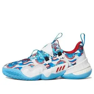 Adidas Trae Young 1 'chinese New Year' Sneakers - Blue/red/white