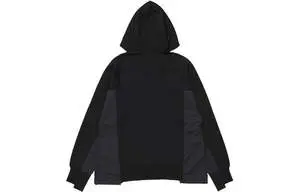 Nike X Sacai Logo Printing Splicing Contrasting Hoodie Asia Sizing