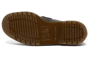 Dr. Martens Vintage Made In England Quilon Leather Tassel Loafers