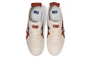 Onitsuka Tiger Mexico 66 Low Top Sneakers - Birch/rust Red