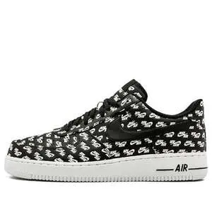 Nike Nike Air Force 1 Low '07 QS "All Over Logo" Black/white