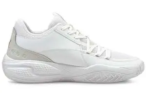 PUMA Court Rider Team Low Top Sneakers - White/red