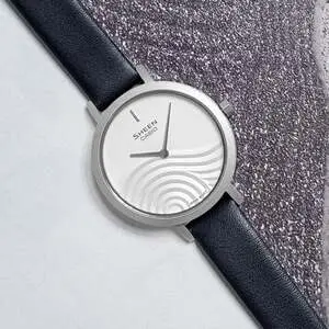 Casio Sheen Analog Leather Strap Watch