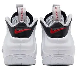 Nike Foamposite Pro High Top Sneakers - White/black