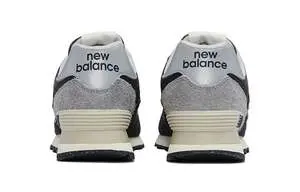 NEW BALANCE 574 Sneakers - Black/white/grey