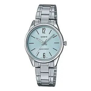 Casio Stainless Steel Quartz Analog Watch - Silver