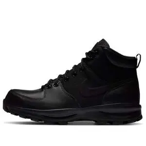 Nike Manoa Leather Txt High Top Boots - Black