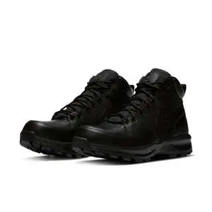 Nike Manoa Leather Txt High Top Boots - Black