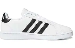 Adidas Grand Court Low Top Sneakers - Black