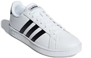 Adidas Grand Court Low Top Sneakers - Black