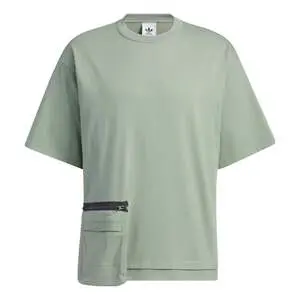 Adidas Originals Workwear Short Sleeve T-shirt - Silver Green