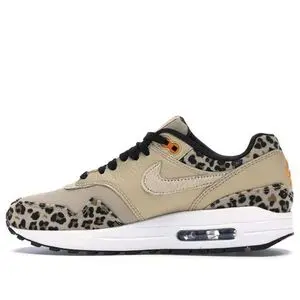 Nike Max 1 Premium Leopard Print Sneakers - Creamyellow/khaki/brown