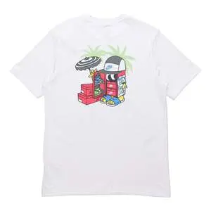 Nike Graphic Print Short Sleeve T-shirt - White
