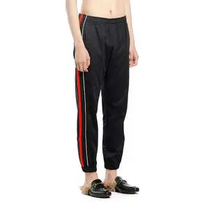 Gucci Web Stripe Sweatpants - Black