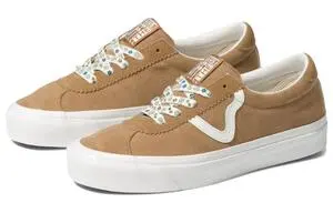 VANS Style 73 Low Top Sneakers - Brown/white