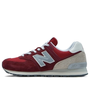 NEW BALANCE New Balance 574 "Lunar New Year - Classic Crimson" Low Top Sneakers Red/gray/cream