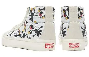 VANS Sk8-hi Disney X Geoff Mcfetridge High Top Sneakers - White