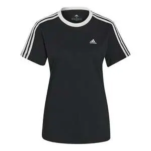 Adidas Essentials 3-stripes T-shirt - Black